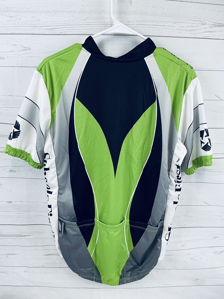 Hot Shoppe Designs 3/4-Zip Enterprise Car Cycling Jersey Large | eBay