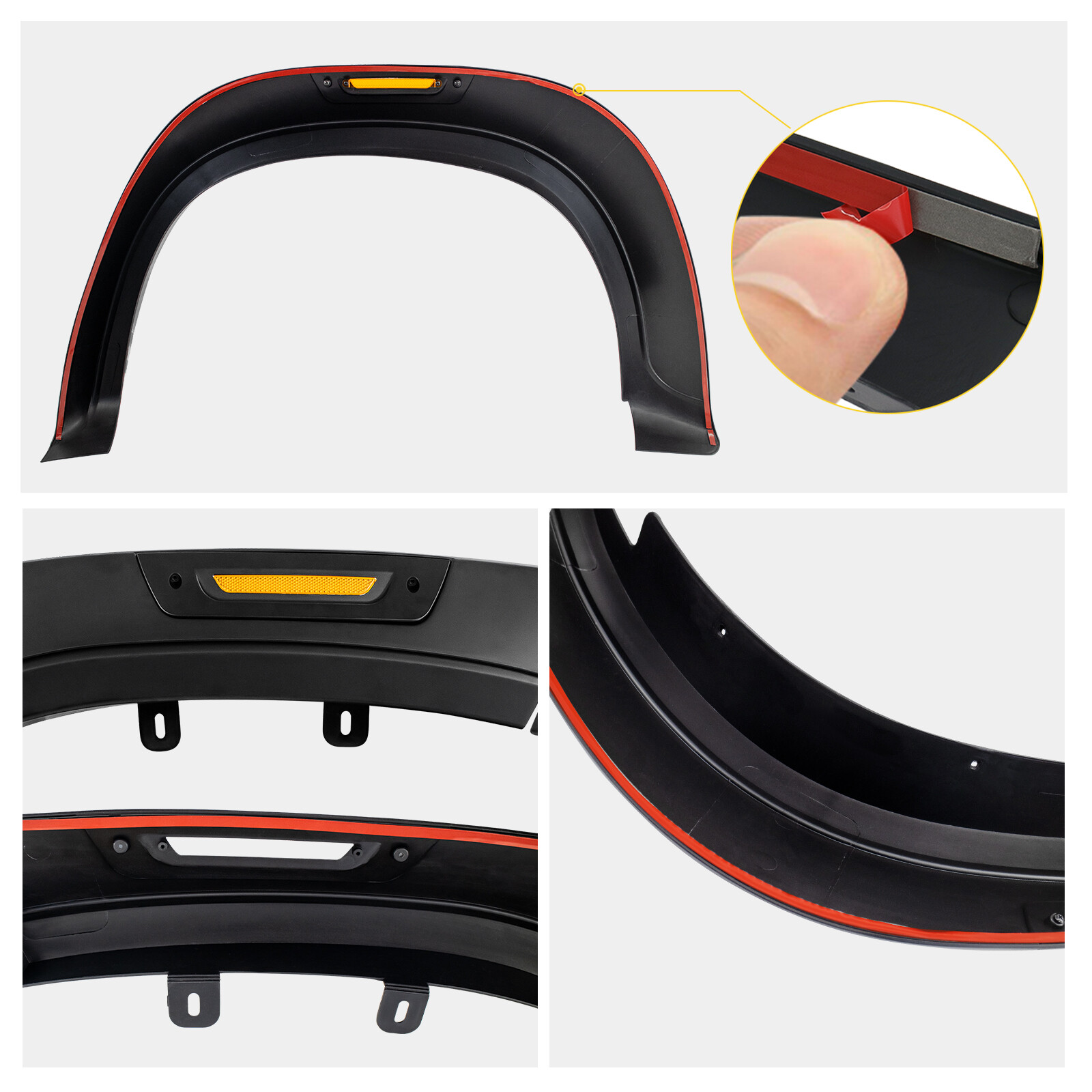 Fender Flares Wheel Arches Guard for Mitsubishi Triton MR 2019-2024 ...