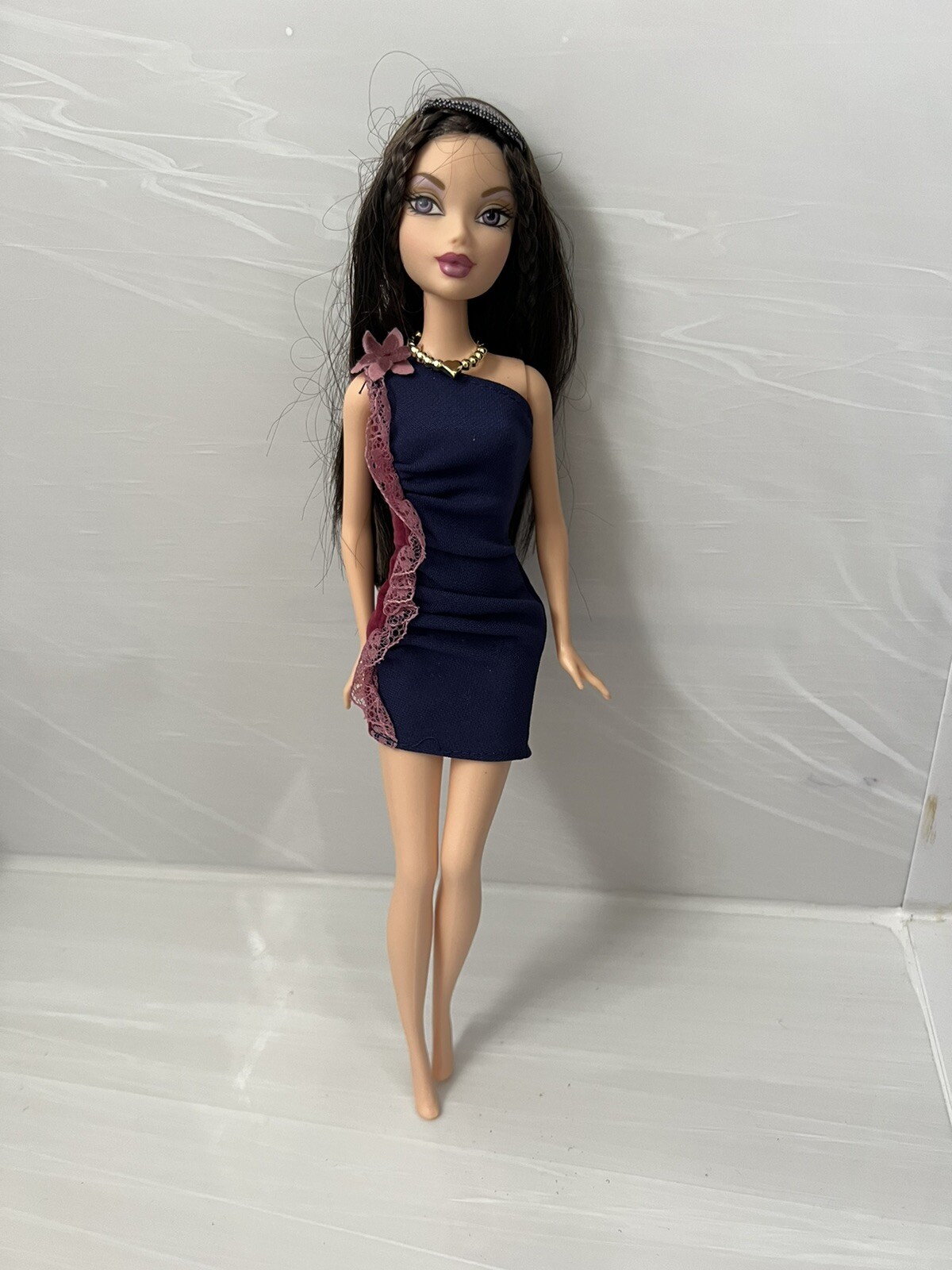 MY SCENE Nolee MY CITY MY STYLE Braided Dark Brunette Hair Doll 💖💎💖 | eBay