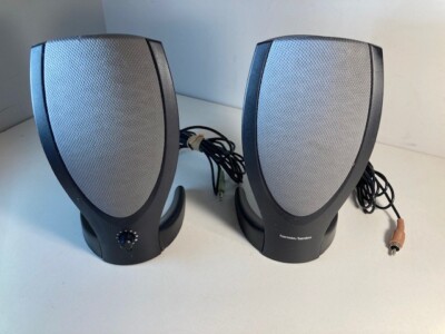 Dell Harman Kardon Powered Desktop Speakers Multimedia Computer | eBay