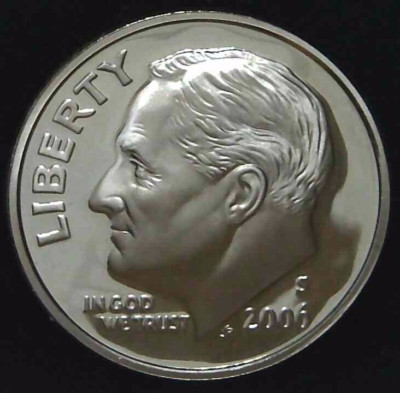 2006-S 10C Roosevelt Dime GDC Proof 90% Silver 22ooc1213-4 | eBay