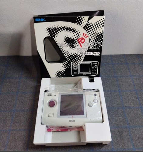 Neo Geo Pocket NGP Color Console SNK Game Platinum White | eBay