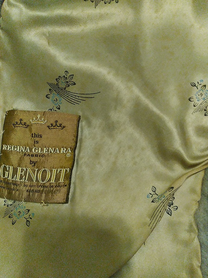 50s Regina Glenara Glenoit Stole Faux Fur Cape Wrap Wedding Greyish ...