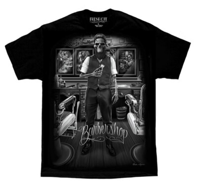 DGA Tees - High Quality Cotton FRESH CUT - BARBER SHOP Men's Tee | eBay