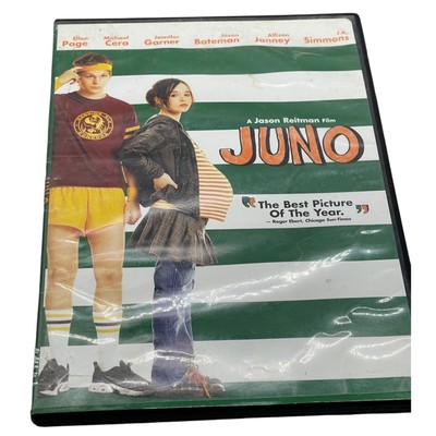 Juno DVD English 20th century Ellen Page Michael Cera Jennifer Garner ...