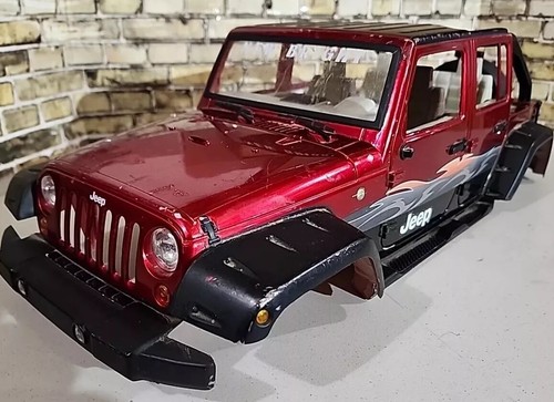 1/8 Scale RC Jeep JK Wrangler 4wd Body Axial Scx10 Traxxas Trx4 Mst ...