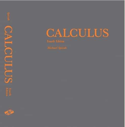Calculus (Calculus 4th edition by - Hardcover, by Spivak Michael - Very ...