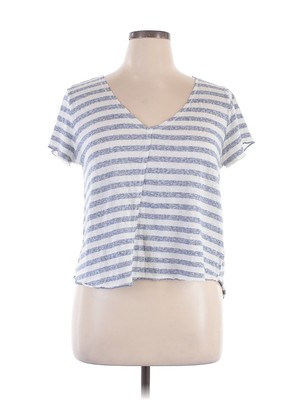 PST By Project Social T Women Blue Short Sleeve T-Shirt XL | eBay