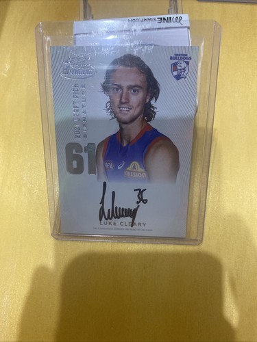 2022 AFL Select Optimum Platinum DPS - Luke Cleary 39/40 | eBay Australia