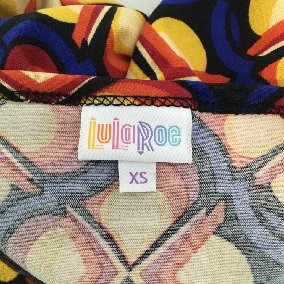 Lularoe Irma Tunic Shirt NEW NWT XS MOD GOGO Bright Neon Floral Tunic ...