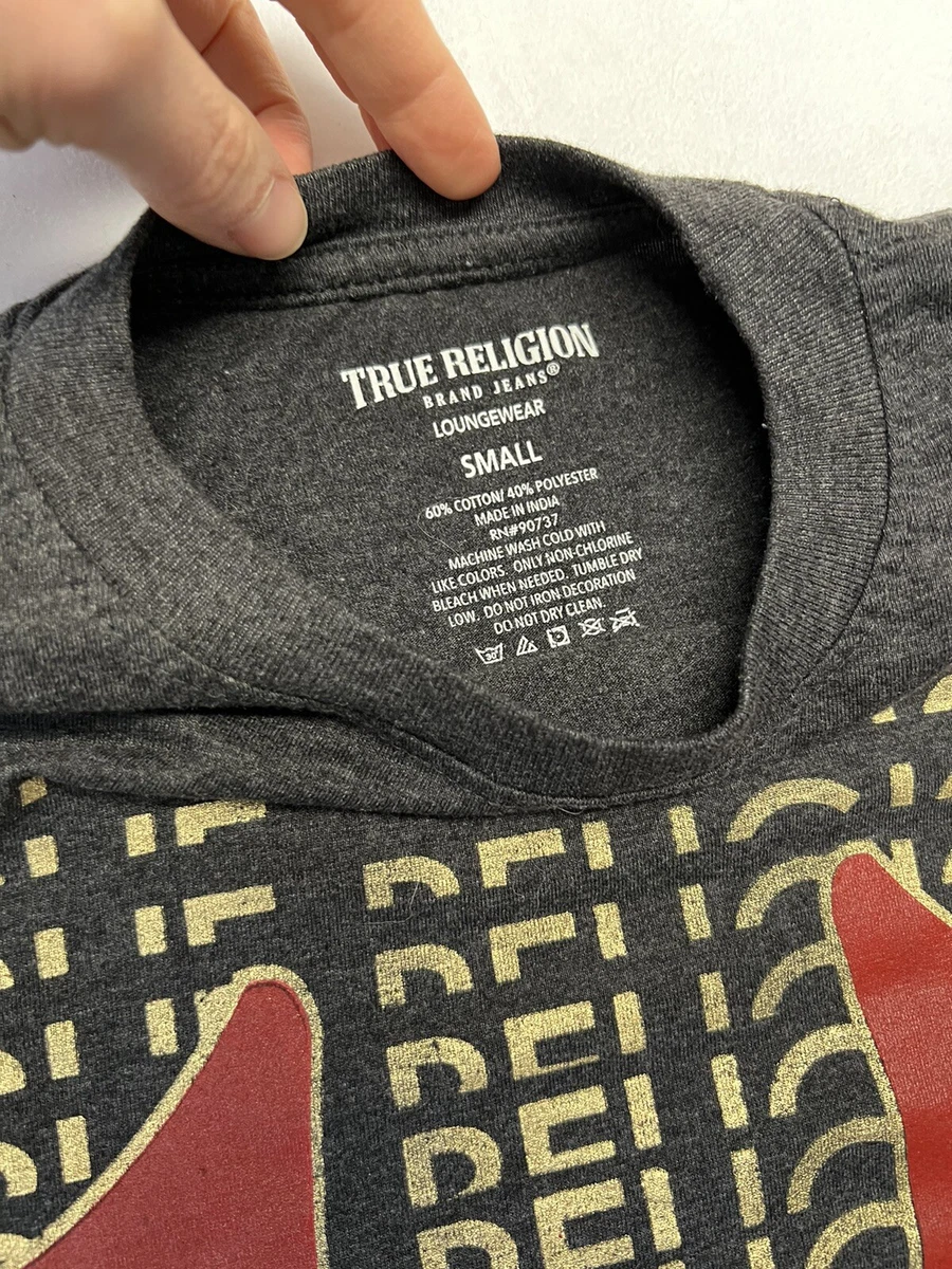 True Religion Horseshoe Logo Pattern