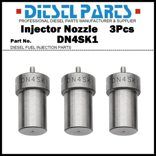 3x Fuel Injector Nozzle 124770-53000 124770-53001 DN4SK1 for Yanmar 1GM ...