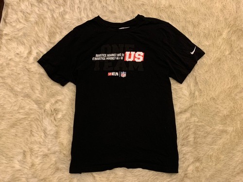 Men’s Nike Social Justice “End Racism” DriFit Black T-Shirt (XX-Large ...