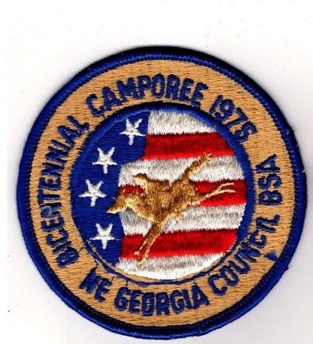 Northeast Georgia Council, GA, 1975 Bicentennial Camporee Patch | eBay