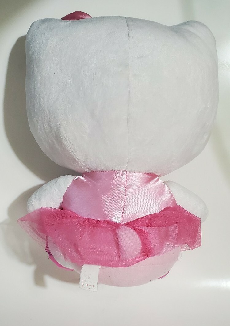 TY Hello Kitty Sanrio Pink Tutu Ballet Dancer 11" Ballerina Plush ...
