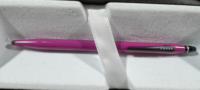 CROSS ROSE / PINK CLICK PEN W/ANODIZED CLIP New Old Stock RARE HTF | eBay