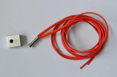 New 1pc Heat Block + 1pc Cartridge 3D Printer Makerbot Reprap MK7/MK8 ...