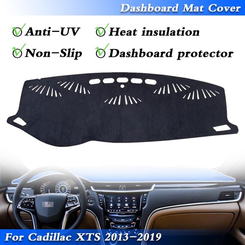 Dash Mat Dashmat for CADILLAC XTS Black Carpet Car Dashboard insulatio ...