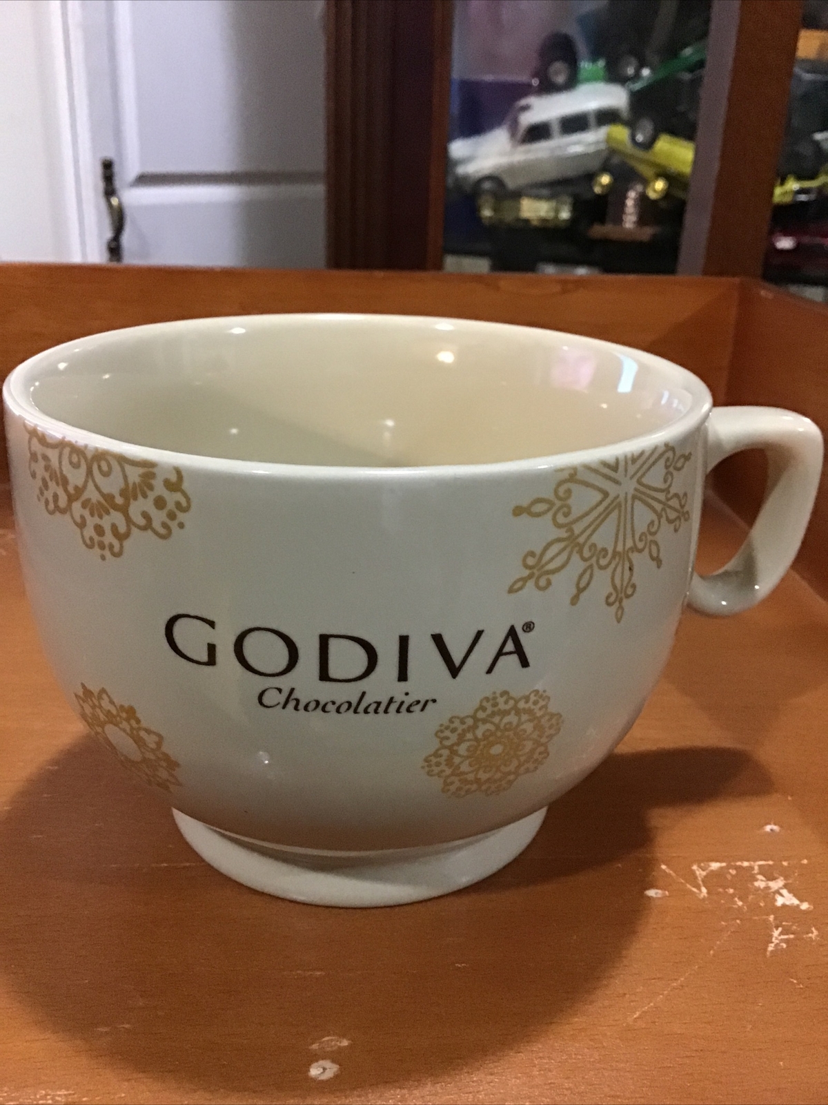 GODIVA CHOCOLATE COFFEE MUG. GODIVA CHOCOLATE MUG. Art Deco Mug. B152 ...