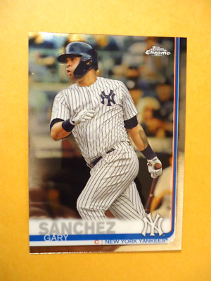 Gary Sanchez - 2019 Topps Chrome Baseball card #22 - New York Yankees ...