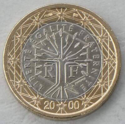 1 E.uro Currency Coin France 2000 uncirculated | eBay Australia