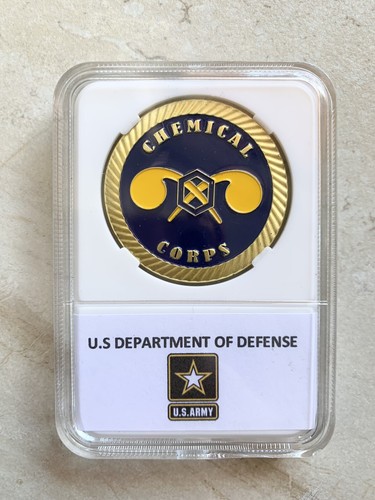US ARMY Military CHEMICAL CORPS USA Challenge Coin | eBay