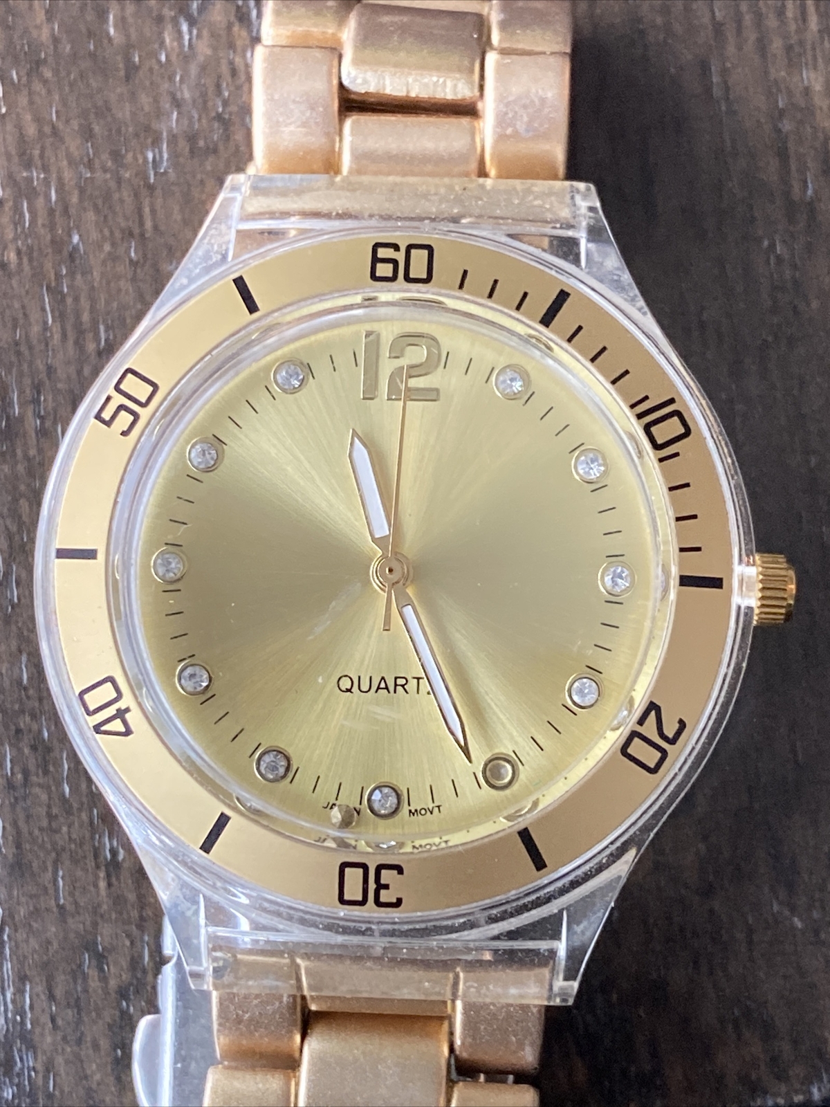 unbranded watch running new battery small scratch on lens | eBay