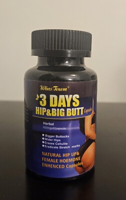 3 days HIP & BIG BUTT capsules for wider buttocks and improve buttock ...