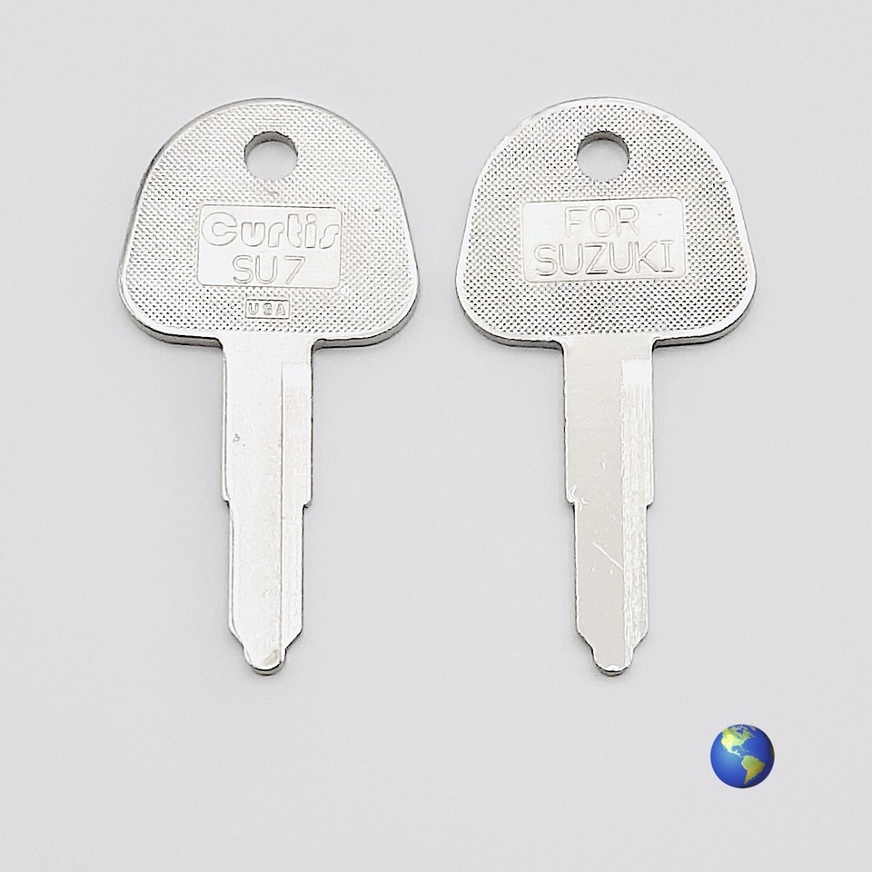 SU7 Key Blanks for Various Models by Suzuki (3 Keys) | eBay