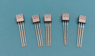 2N4870 original Motorola UJT transistor TO92 - BRAND NEW | eBay