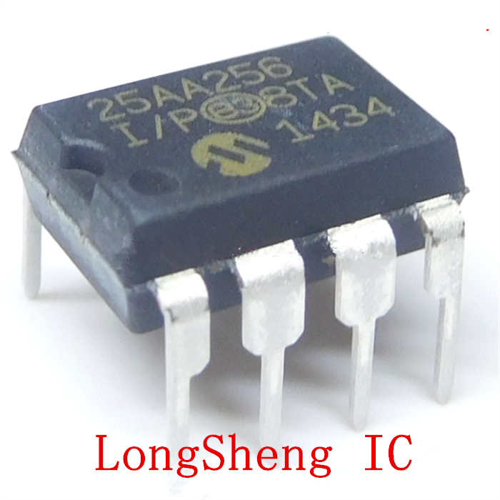 5pcs DIP IC 25AA256-I/P 25AA256 DIP-8 MICROCHIP new | eBay