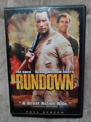 The Rundown (2003) DVD Dwayne 'The Rock' Johnson Seann William Scott ...