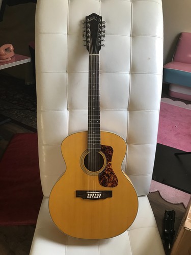 Guild F2512E Jumbo 12 String Acoustic Guitar - Maple for sale online | eBay