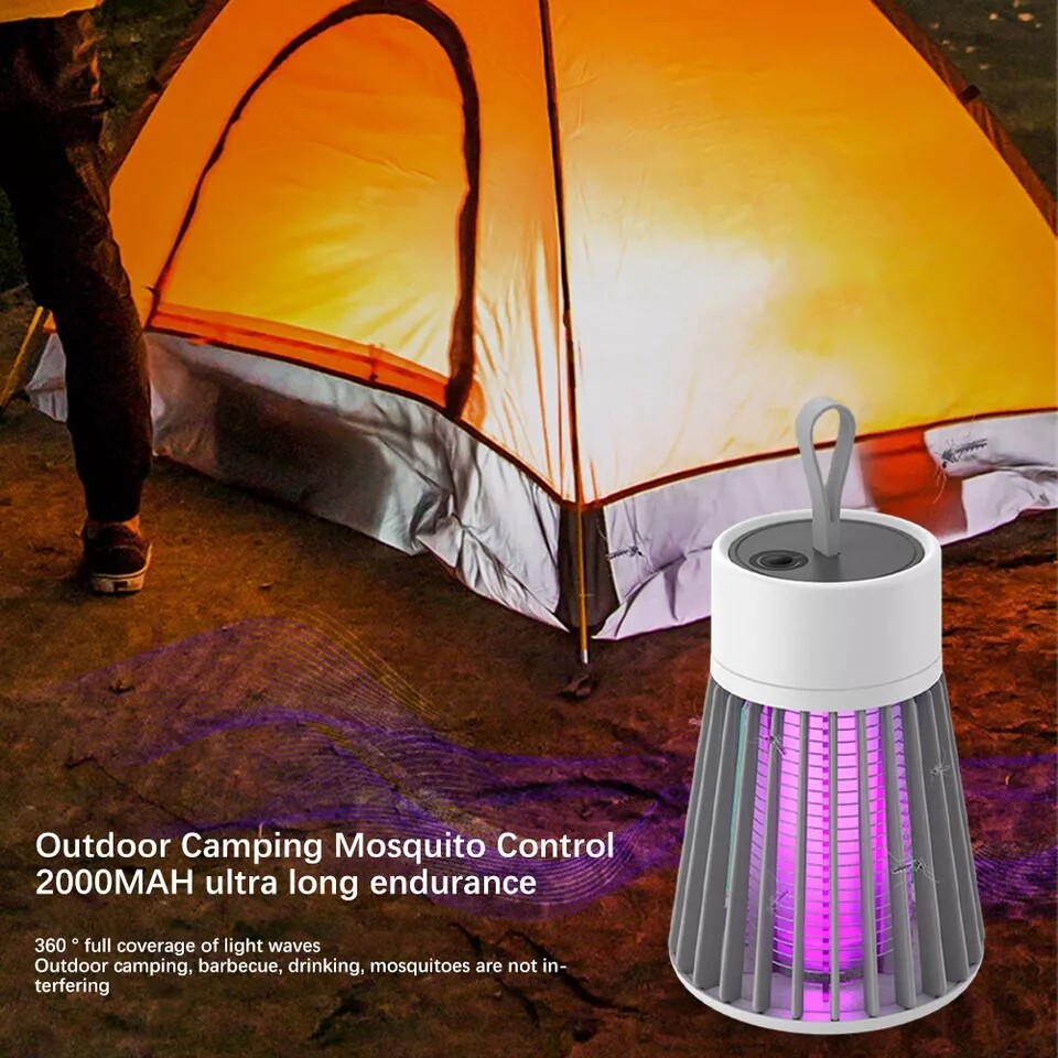 Electric Mosquito Insect Killer LED Light Fly Bug Zapper Trap Pest ...