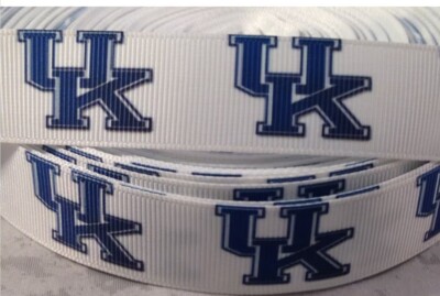 Kentucky Ribbon - 7/8" Grosgrain Ribbon - College Ribbon - U of ...