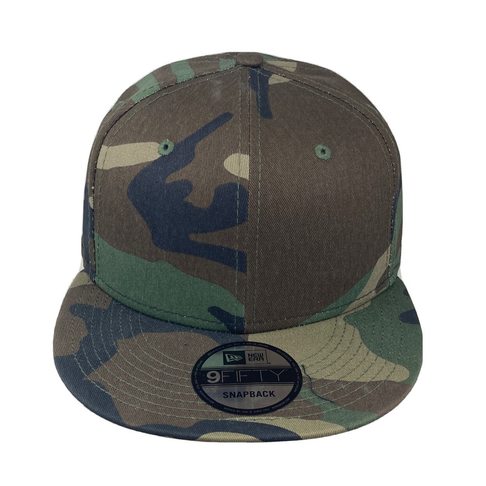 New Era Snapback Camouflage blank 9fifty cap hat | eBay