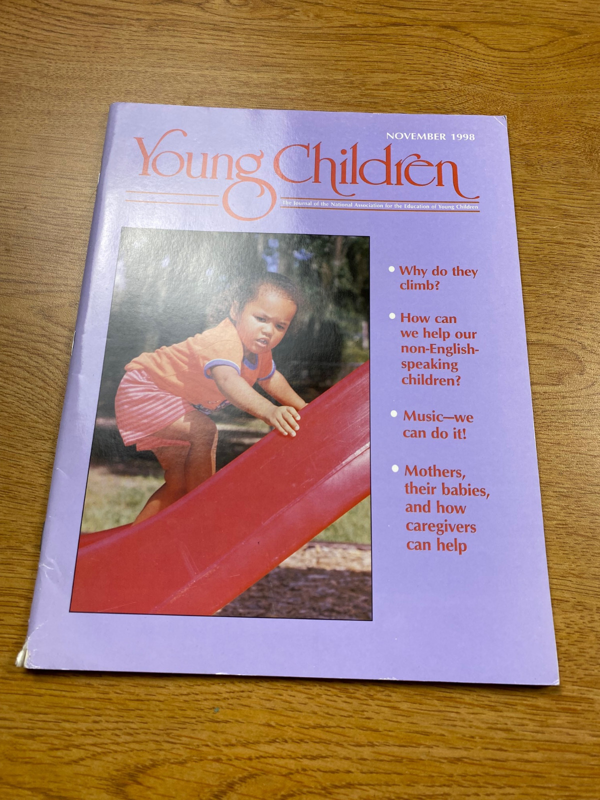 NAEYC Young Children Journal November 1998 | eBay