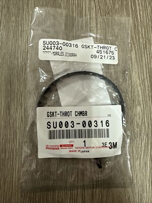 Brand New Genuine OEM Toyota Scion SU003-00316 Throttle Chamber Gasket ...