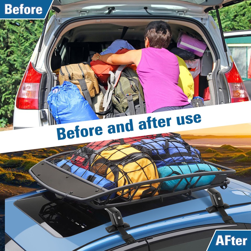 For Toyota Camry Roof Rack Cross Bars Luggage Kayak Cargo Carrier ...