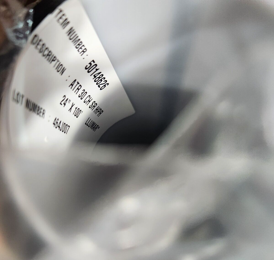 LLUMAR WINDOW FILM ATC 30 CH SR HPR 24 '' X 100 ' LLUMAR - 50148626 | eBay