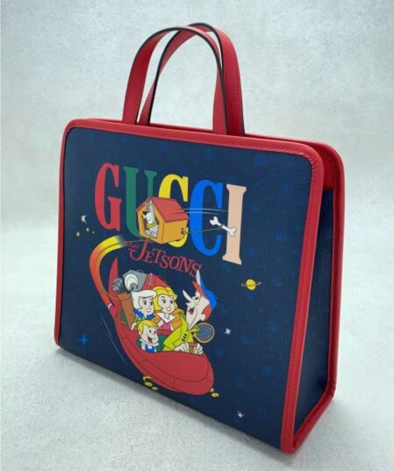 GUCCI Anime The Jetsons Collaboration Handbag Ladies Tote Bag | eBay