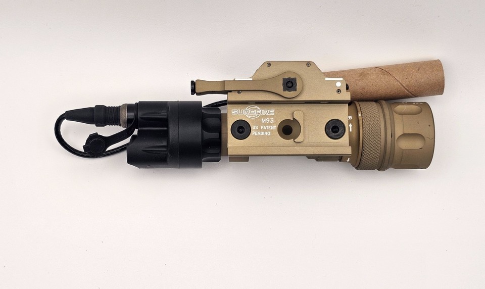 Surefire M952-V Tactical Flashlight Tan with KM3 Vampire LED IR Head | eBay