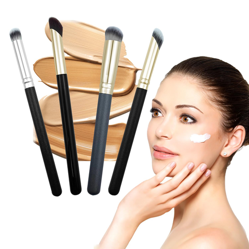 4 Pcs Concealer Brush under Eye Professional Contour Concealer Foundation Bru... 313091377334| eBay