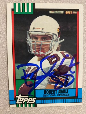Robert Awalt signed PHOENIX CARDINALS card 1990 Topps | eBay
