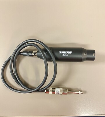 Shure SM93 and WA302 | eBay