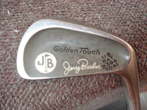 Jerry Barber Golden Touch golf club 7 Iron Anti- Shank Mens Regular ...
