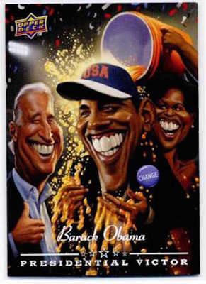2008 Upper Deck Barack Obama President Card SP Rare | eBay