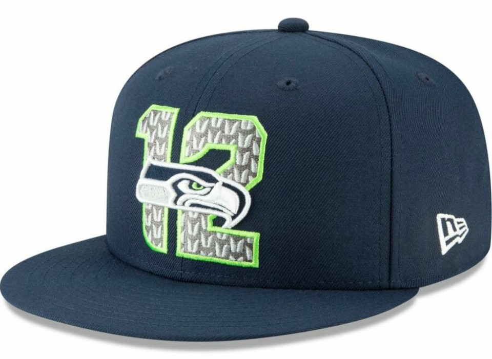 New Era 5950 Seattle Seahawks 12th Man Flag Fitted Hat Cap - New w ...