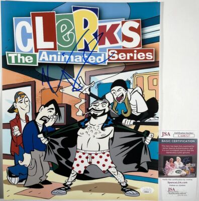 Kevin Smith Signed Clerks The Animated Series 11x14 Photo Autograph JSA ...