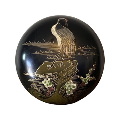 Boxes - Antique Japanese Round Box